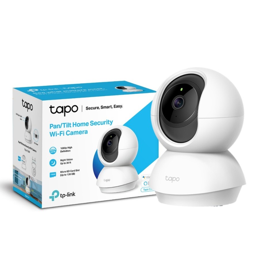 Jual TP-LINK Tapo C200 Pan/Tilt Home Security Wi-Fi Camera/ IP Camera | Shopee Indonesia