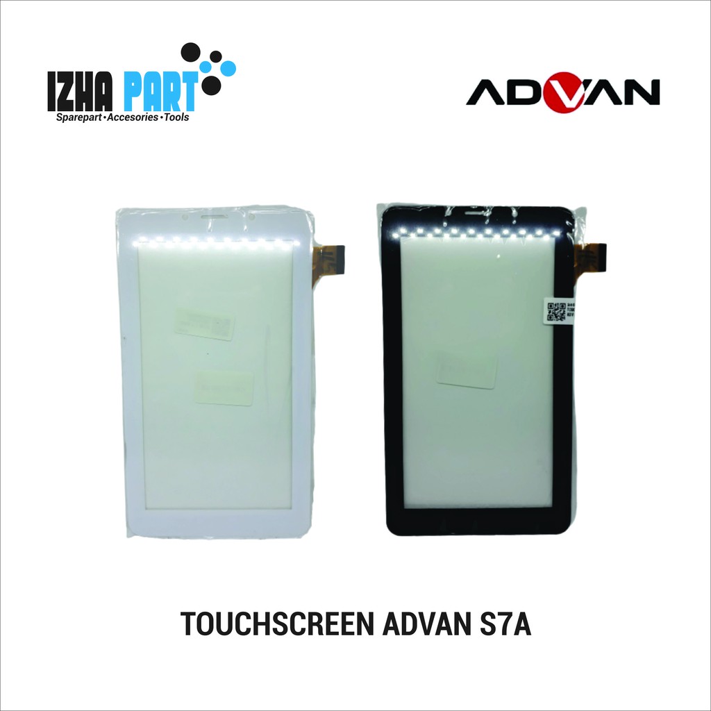 Jual TOUCHSCREEN ADVAN S7A BLACK - WHITE BERGARANSI BISA COD | Shopee ...
