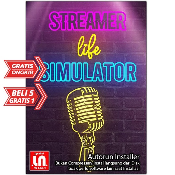 Jual Streamer Life Simulator- PC Game - Download Langsung Play | Shopee ...