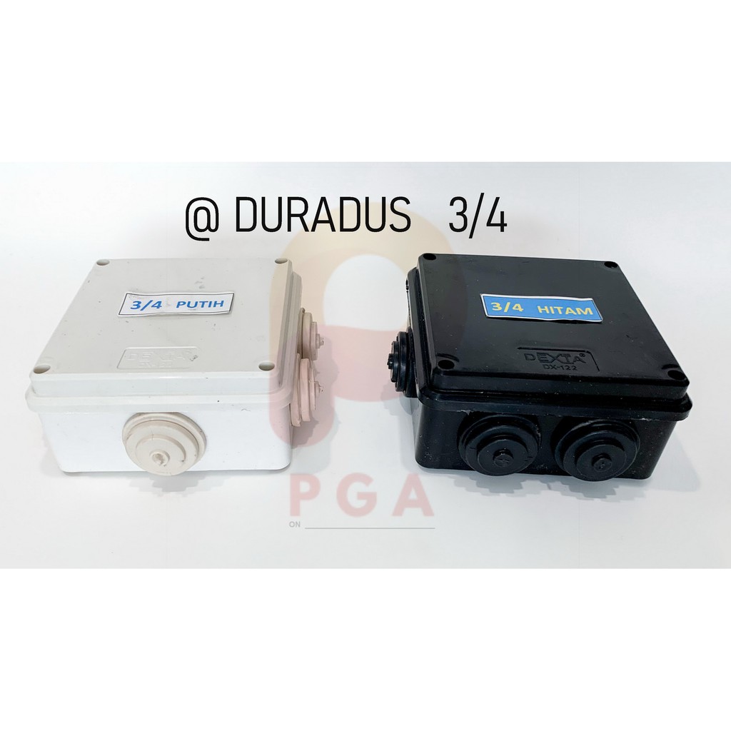 Jual DURADUS 3/4 ( 10 X 10 X 5 cm ) / JUNCTION BOX 3/4 | Shopee Indonesia