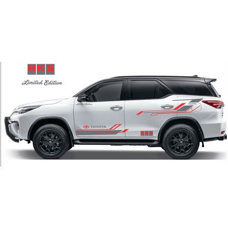 Jual stiker fortuner sticker mobil fortuner striping mobil fortuner ...