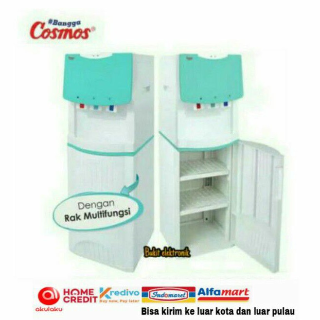 Jual DISPENSER COSMOS CWD5603 CWD 5603 CWD-5603 3Kran Galon atas ...