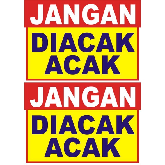 Jual KERTAS TULISAN LAMINATING / KERTAS HARGA BANDROL / NAMETAG HARGA ...