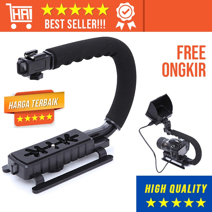Jual C SHAPE STABILIZER CAMERA GENGGAM GIMBAL VIDEO GOPRO DSLR CAM ...