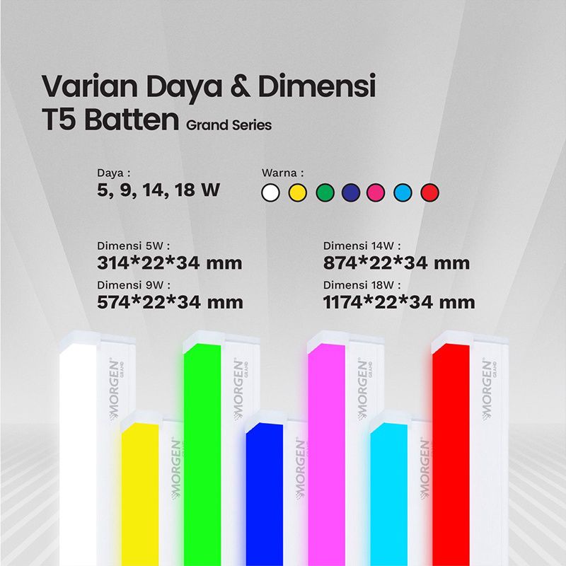 Jual lampu tl t5 led 30cm 60cm 90cm 120cm | Shopee Indonesia