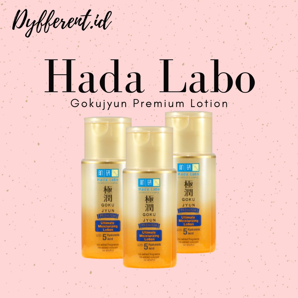 Jual Hada Labo Hadalabo Gokujyun Premium Lotion 100ML | Shopee Indonesia