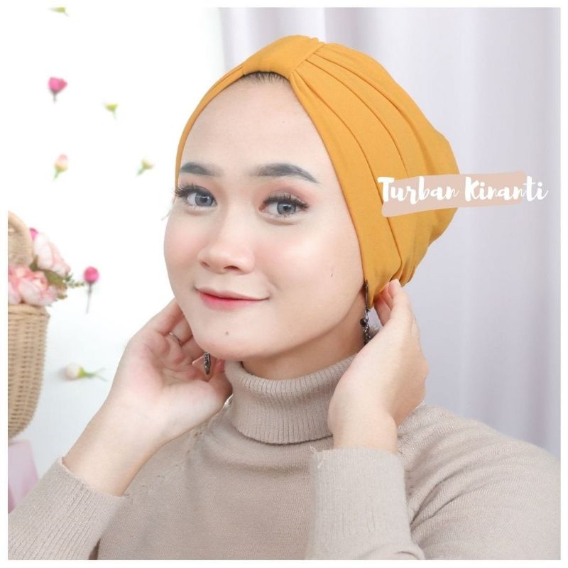 Jual Turban Kinanti - Turban Instan Polos Jersey Korea Premium - Part 1 ...
