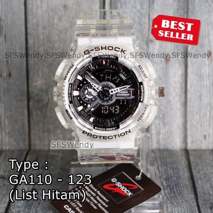 Jual FOTO REAL !!! G Shock GA-110 Transparan Anniversary Jam tangan ...