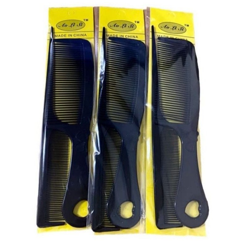 Jual Sisir Rambut Set Hitam Polos Isi 2 Pcs | Shopee Indonesia