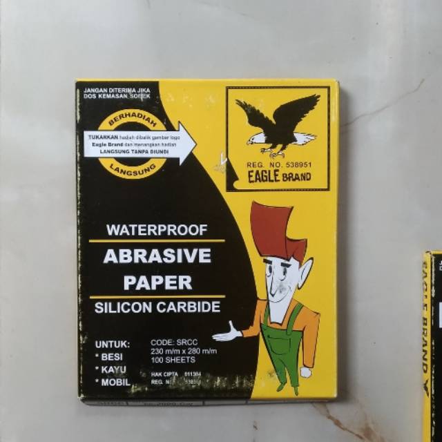 Jual Amplas Eagle / Amplas 2000 / Amplas Eagle 2000 / Abrasive paper ...