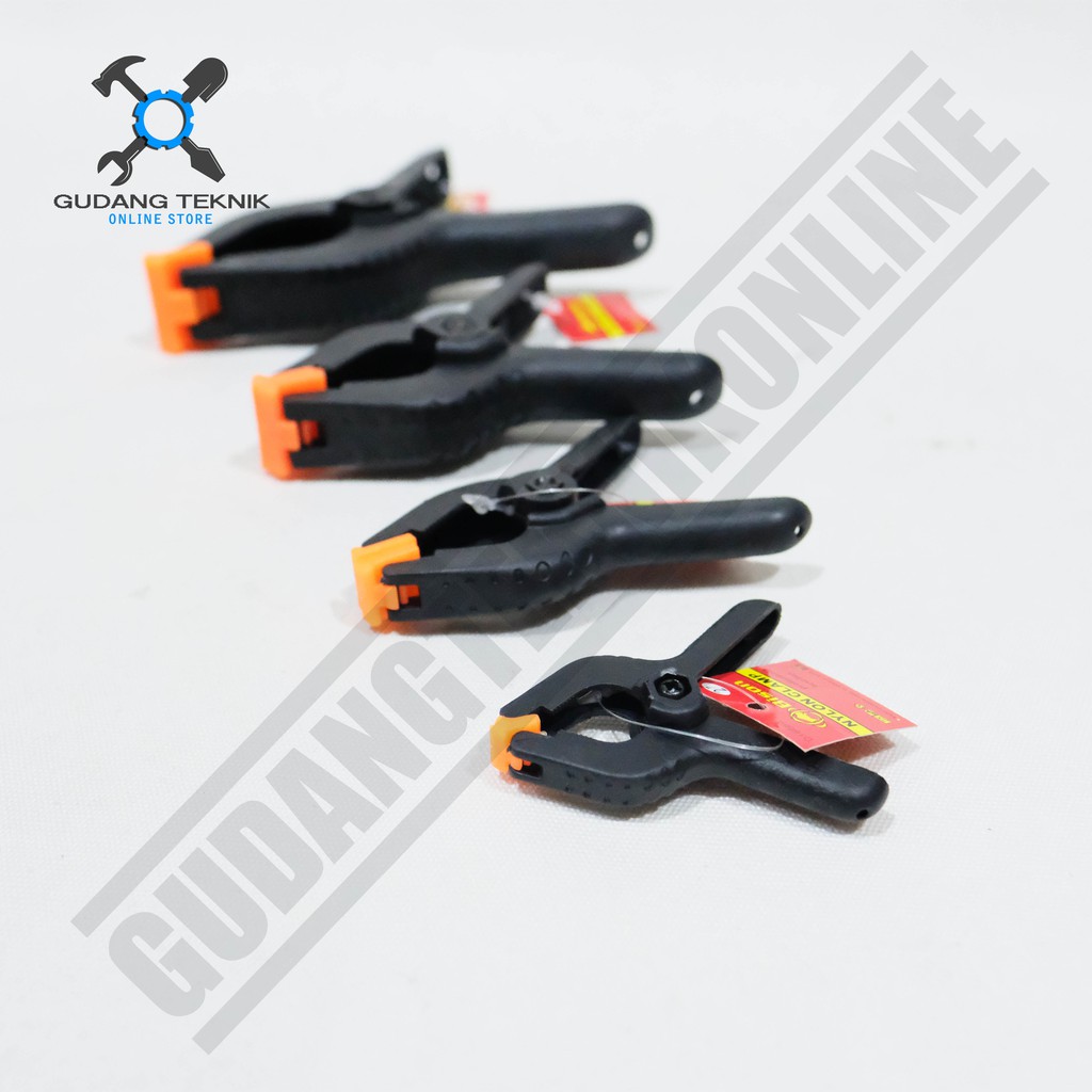 Jual (SPRING KLEM BISON) Spring Clamp Klem 2" 3" 4" 6" Nylon Alat ...