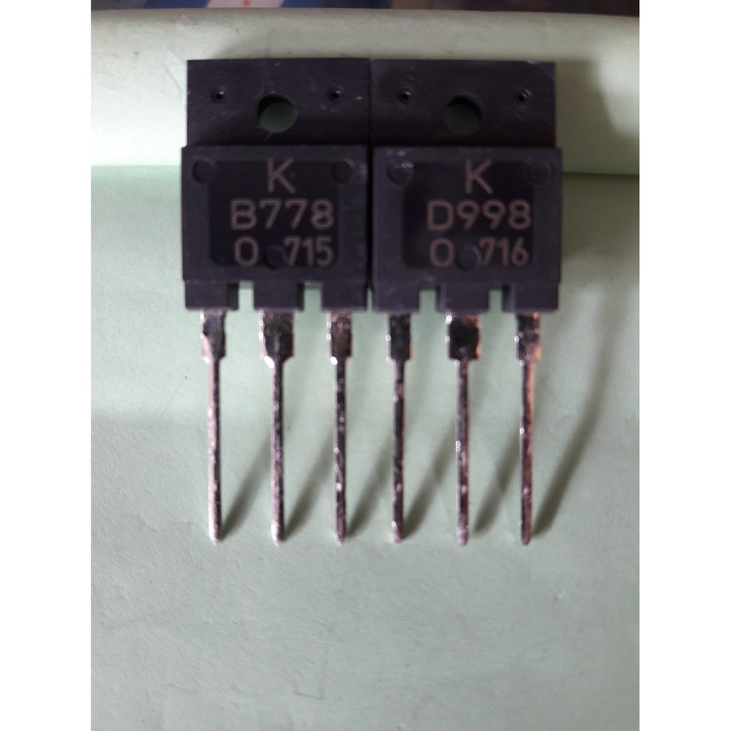Jual Jual TRANSISTOR B778 dan D998 Limited | Shopee Indonesia