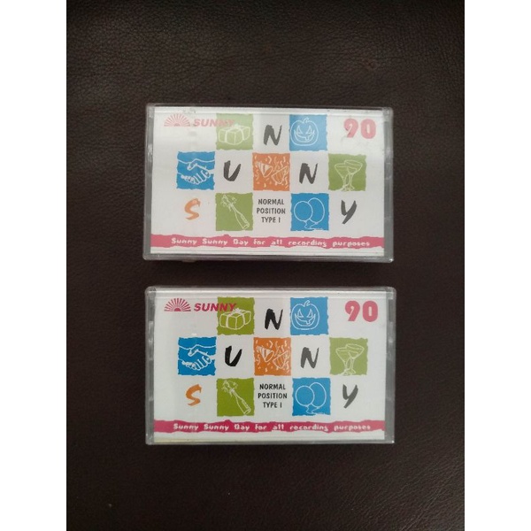 Jual Casette Tape kaset sunny 90 menit kaset pita kosong #150 | Shopee Indonesia