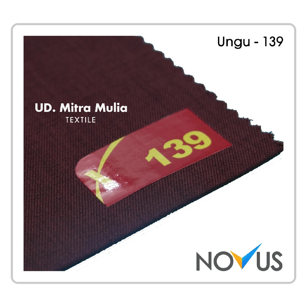 Jual Kain Novus Maxistyle, Bahan Seragam Kantor, Kode 139 Warna Merah ...