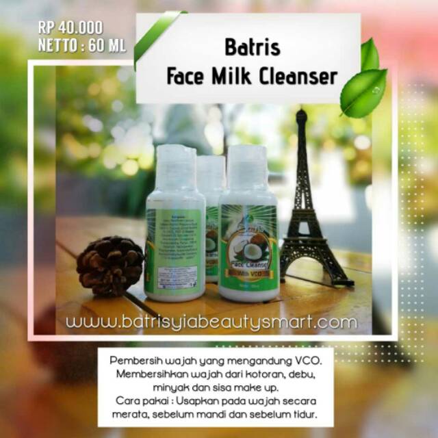 Jual Batris face milk cleanser | Shopee Indonesia