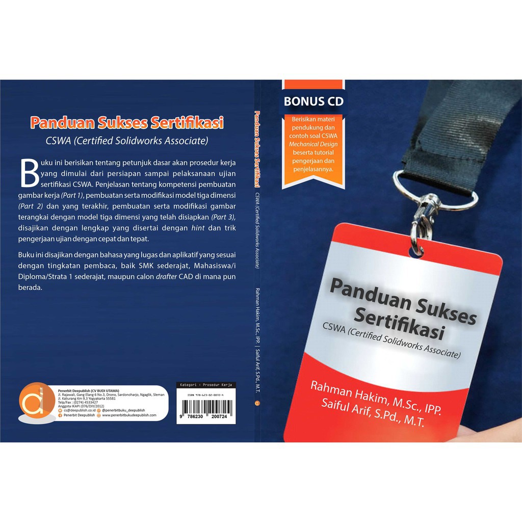 Jual Buku Panduan Sukses Sertifikasi CSWA (Certified Solidworks ... Jual Buku Panduan Sukses Sertifikasi CSWA (Certified Solidworks ...