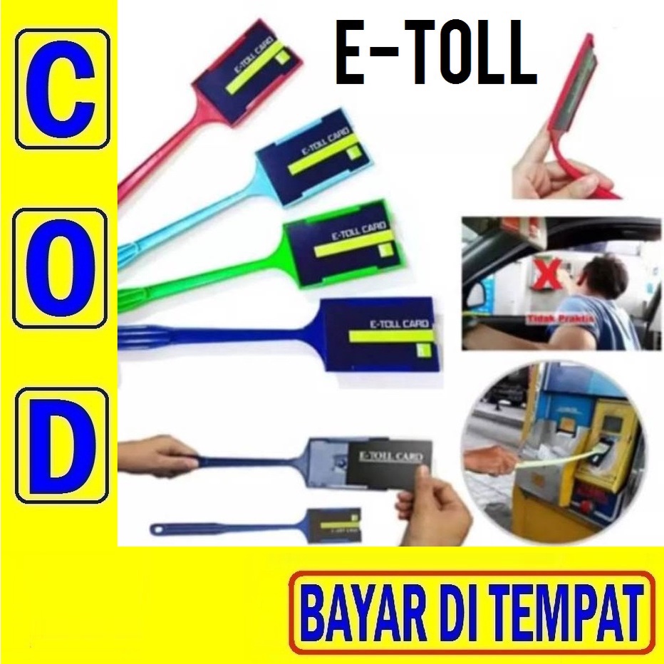 Jual 21J Tongkat Etol E Tol Stick Stik Tempat Kartu Toll E-Tol Etoll ...