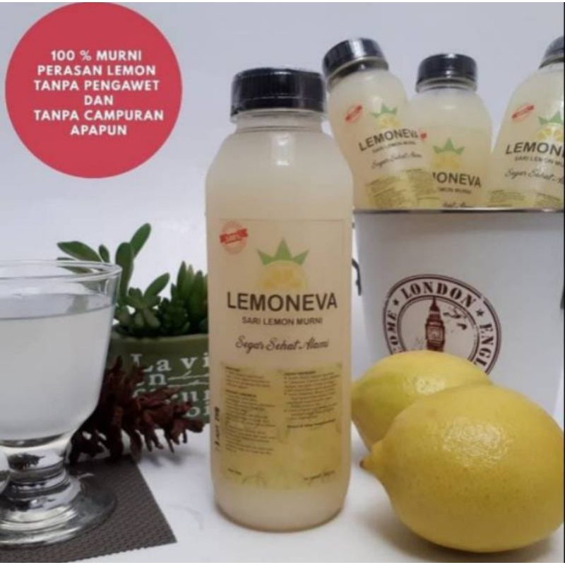 Jual Sari Lemon Lemoneva Sarlem Lemon Legend 250 ml SARI LEMON MURNI ...