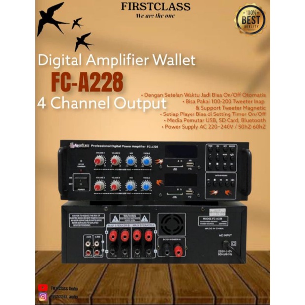 Jual Ampli walet first class Fc 228 fc228 ampli walet | Shopee Indonesia