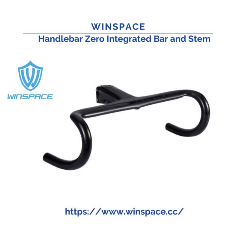 Jual HANDLEBAR DROPBAR WINSPACE ZERO INTEGRATED BAR DAN STEM ROADBIKE ...
