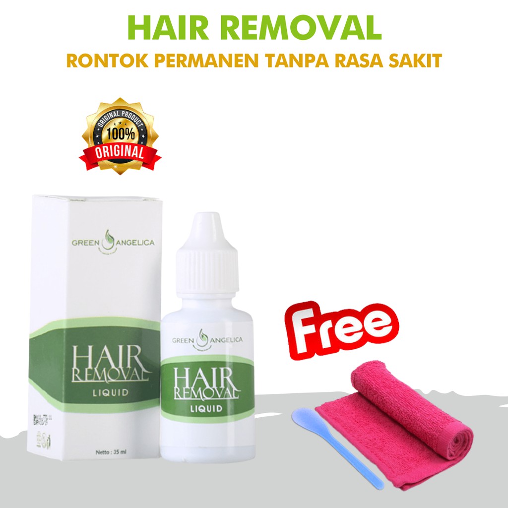 Jual Green Angelica Hair Removal Perontok Bulu Ketiak Kaki Dan Tangan ...
