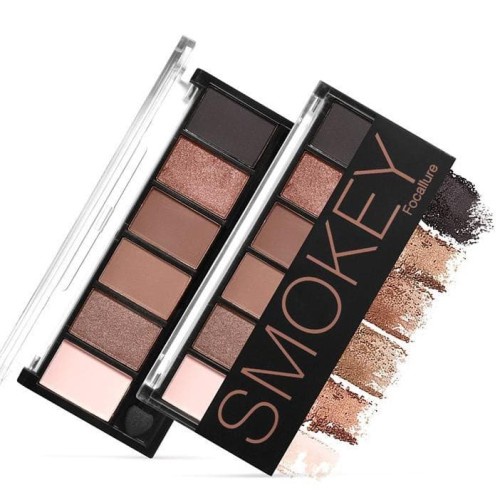 Jual ORI BPOM FA06 Focallure Eyeshadow 6 Colors Original 6 Warna ...