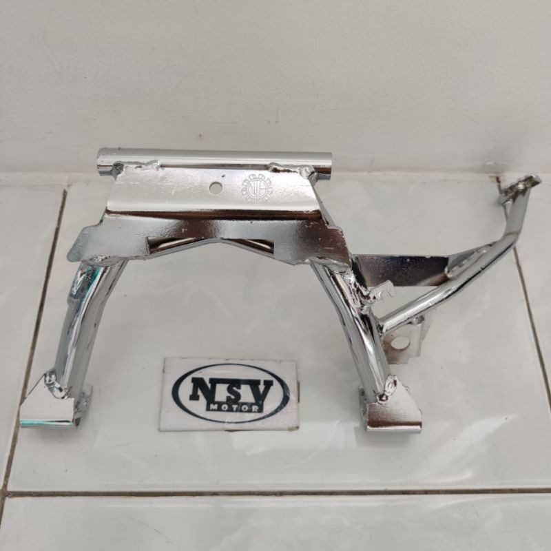 Jual STANDAR TENGAH DUA CHROME PCX CBR VARIO 150 VARIO 125 RING 17 CHROME | Shopee Indonesia