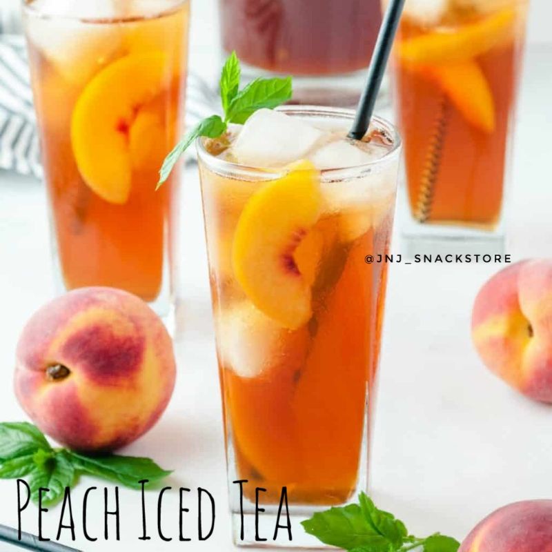 Jual PEACH TEA POWDER DRINK / BUBUK MINUMAN PEACH TEA UK 1KG | Shopee ...