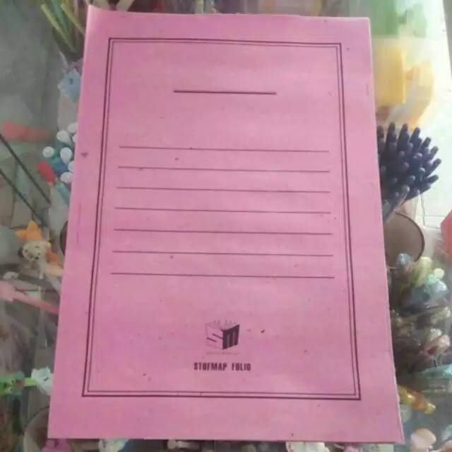 Jual Stopmap folio warna biru | Shopee Indonesia