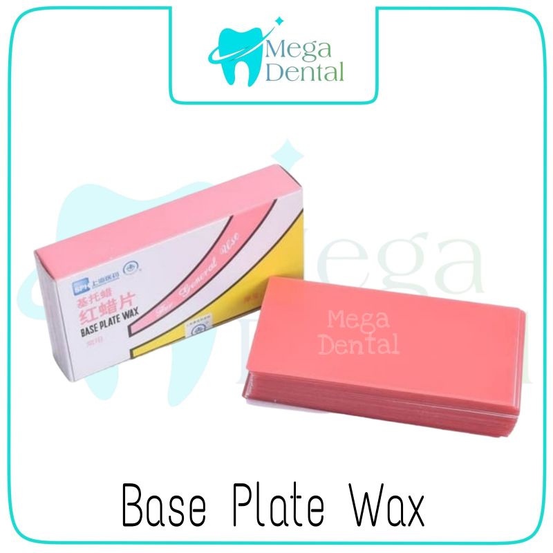 Jual Dental Base Plate Wax / Lilin Malam / Wax Merah | Shopee Indonesia