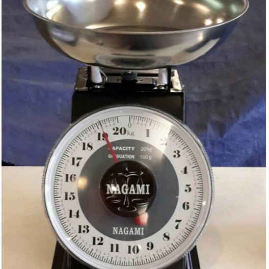 Jual Nagami Timbangan Duduk Jarum 20 Kg Timbangan Duduk 20Kg | Shopee Indonesia