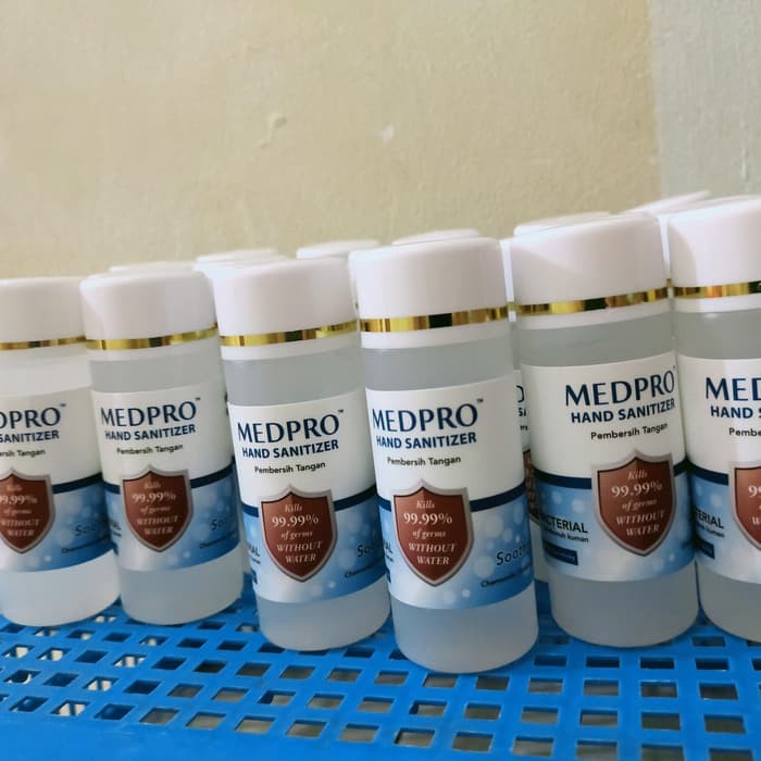 Jual hand sanitizer onemed gel medpro anti bacterial travel pack size ...