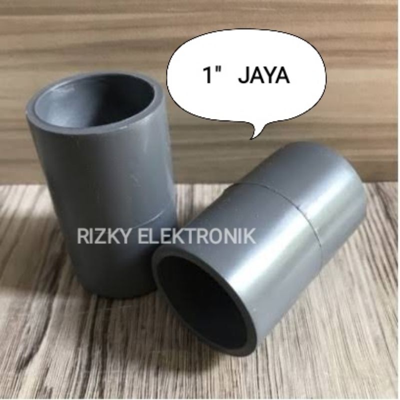 Jual Sok Sock 1 inch dim Socket Sambungan Pipa PVC JAYA | Shopee Indonesia