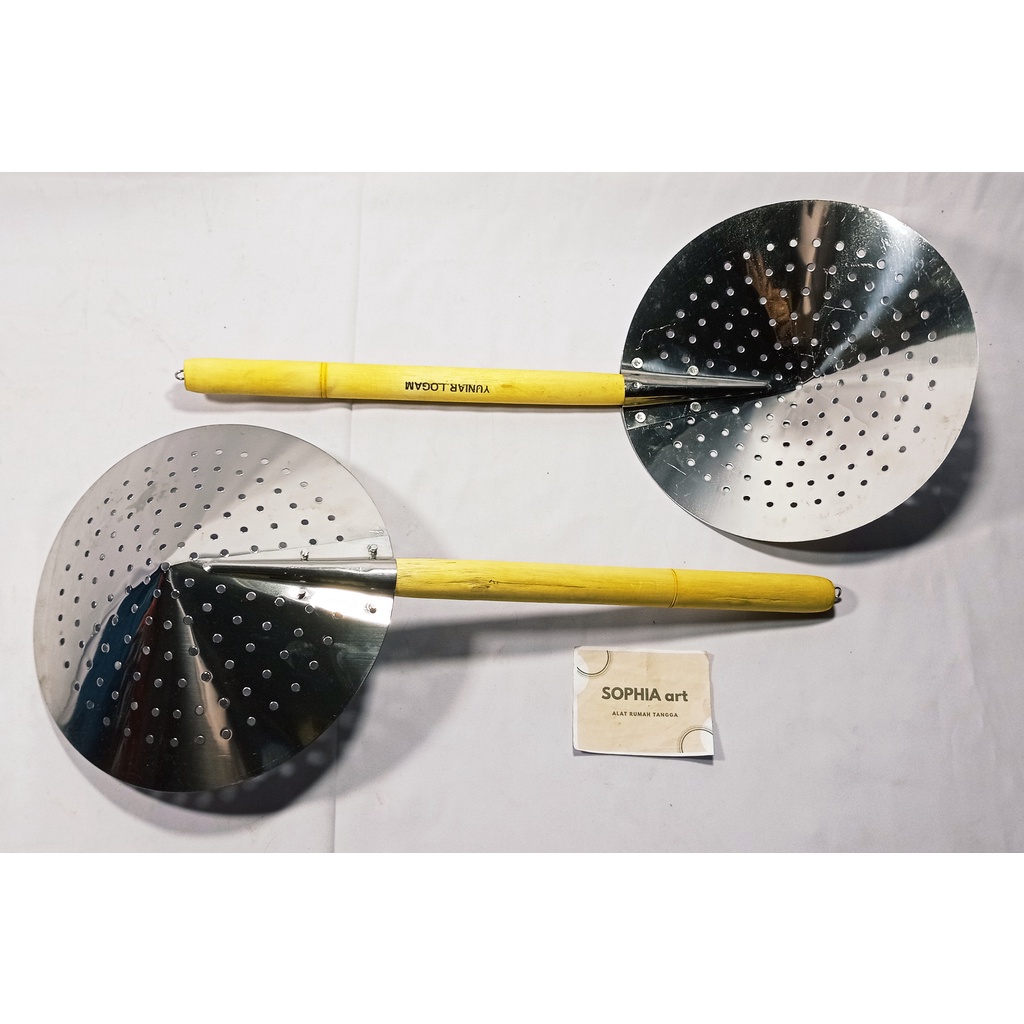 Jual serok TEBAL serokan saringan peniris minyak gorengan | Shopee ...