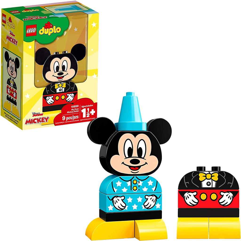 Jual LEGO DUPLO Disney Juniors My First Mickey Build 10898 Building ...