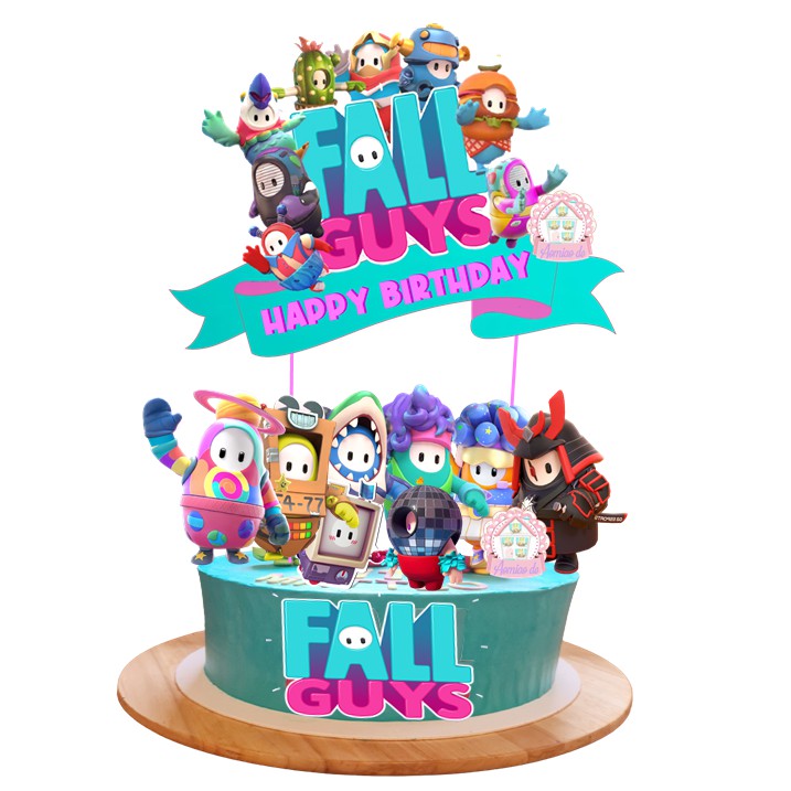 Jual FALLING GUY CAKE TOPPER | Shopee Indonesia