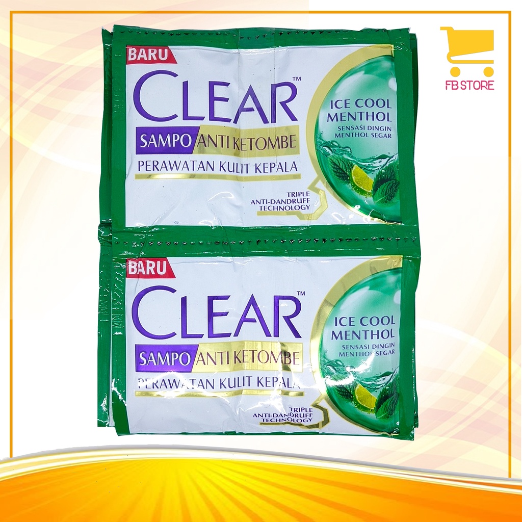 Jual Shampoo Clear Saset / Sachet Renteng Isi 12 Pcs | Shopee Indonesia