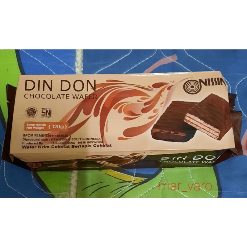 Jual Nissin Din Don Chocolate Wafer | Shopee Indonesia