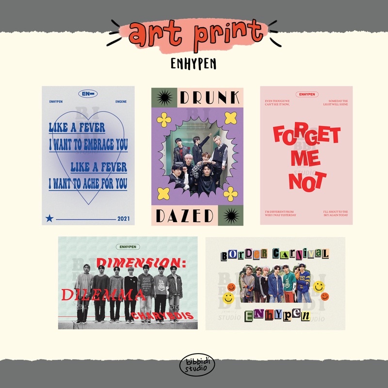 Jual ENHYPEN Art Print / Wall Decor | Shopee Indonesia