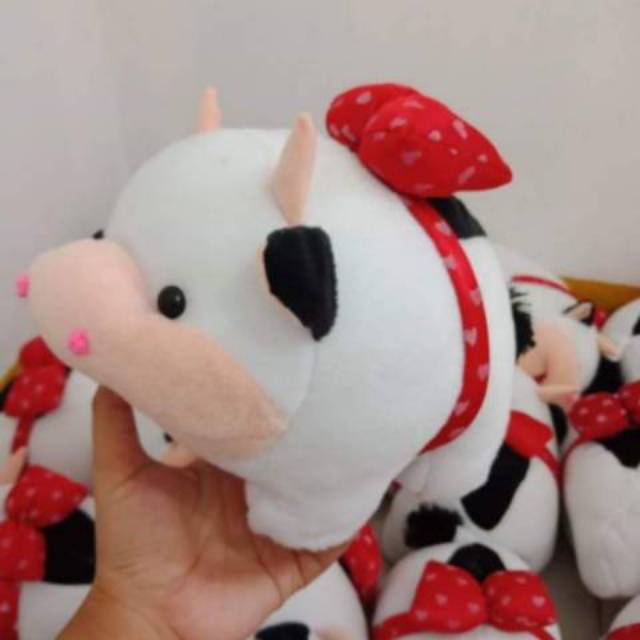 Jual Boneka sapi duduk size:S | Shopee Indonesia