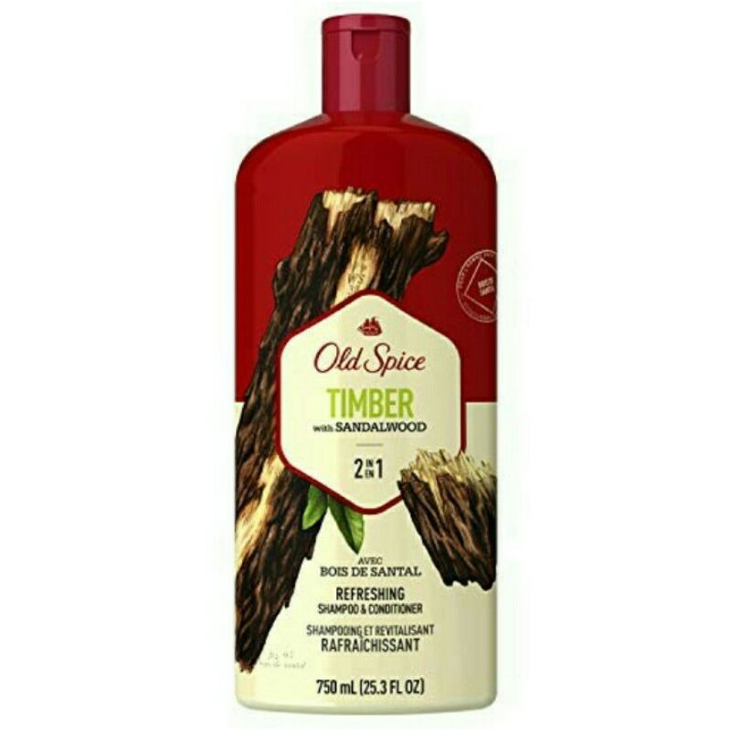 Jual Old Spice Timber With Sandalwood 2in1 Refreshing Shampoo ...