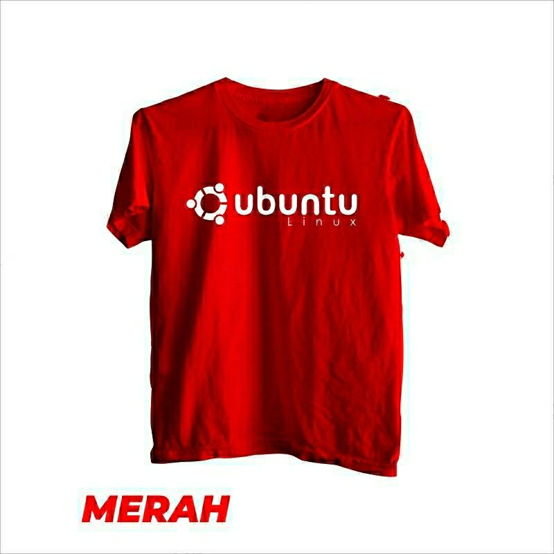 Jual KAOS DISTRO UBUNTU LINUX IT PROGRAMMER WEB GEEK TERLARIS / ATASAN ...