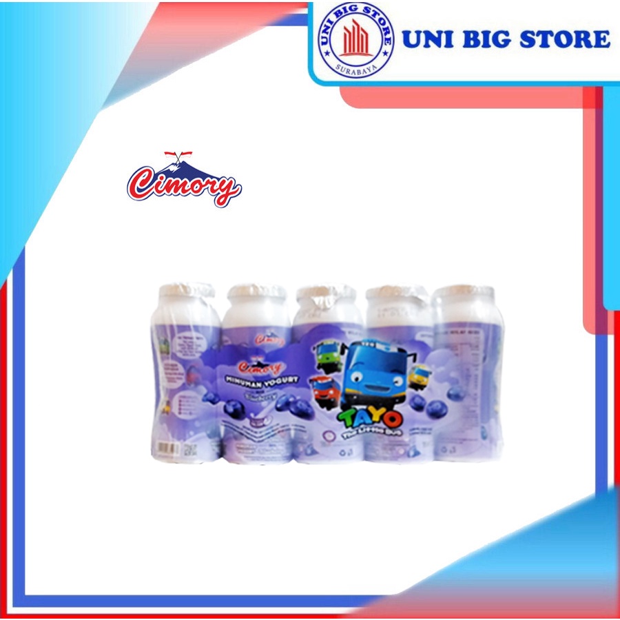 Jual Cimory Mini Yogurt Drink Original Strawberry BlueBerry MixBerry 70 ...