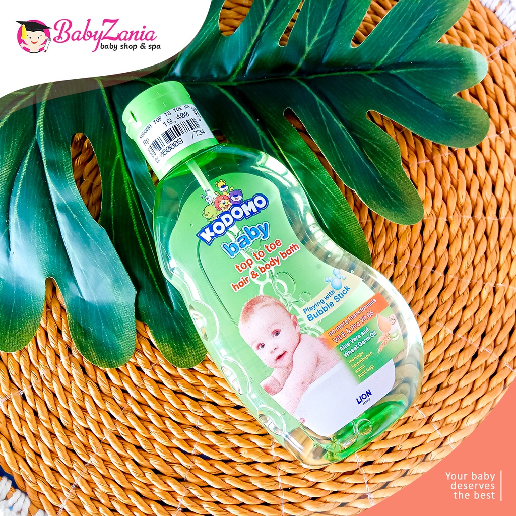 Jual KODOMO | Baby Top to Toe Hair & Body Bath 200ml | Shopee Indonesia