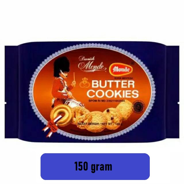 Jual Monde Butter Cookies 90g/150g-Biskuit Monde Butter Cookies ...
