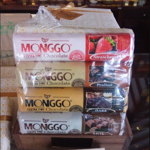 Jual Paket Cokelat Monggo 40 gr 4 Varian | Shopee Indonesia