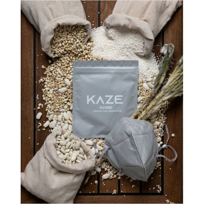 Jual Kaze KN95 Mask Dove Grey | Shopee Indonesia