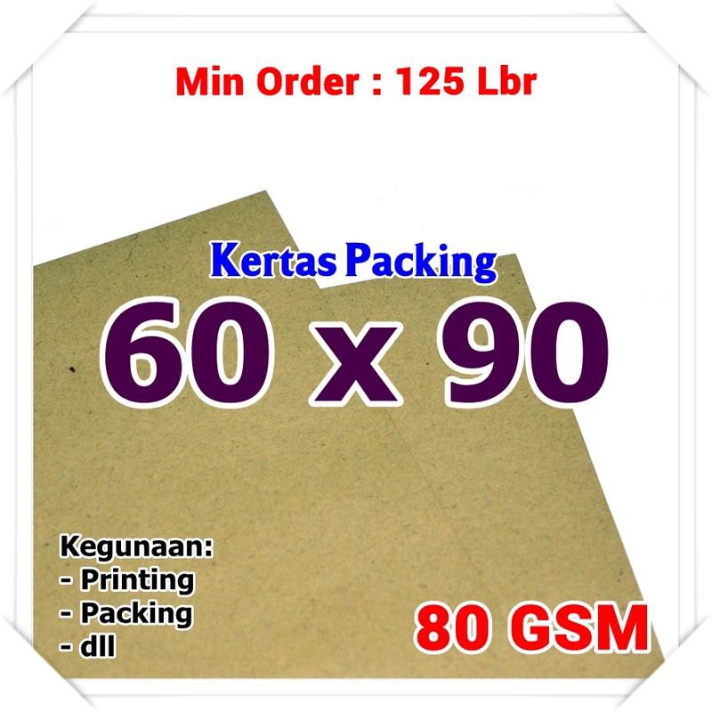Jual PAKET - Kertas Packing | Kraft Paper | Bungkus | Coklat | Sack ...