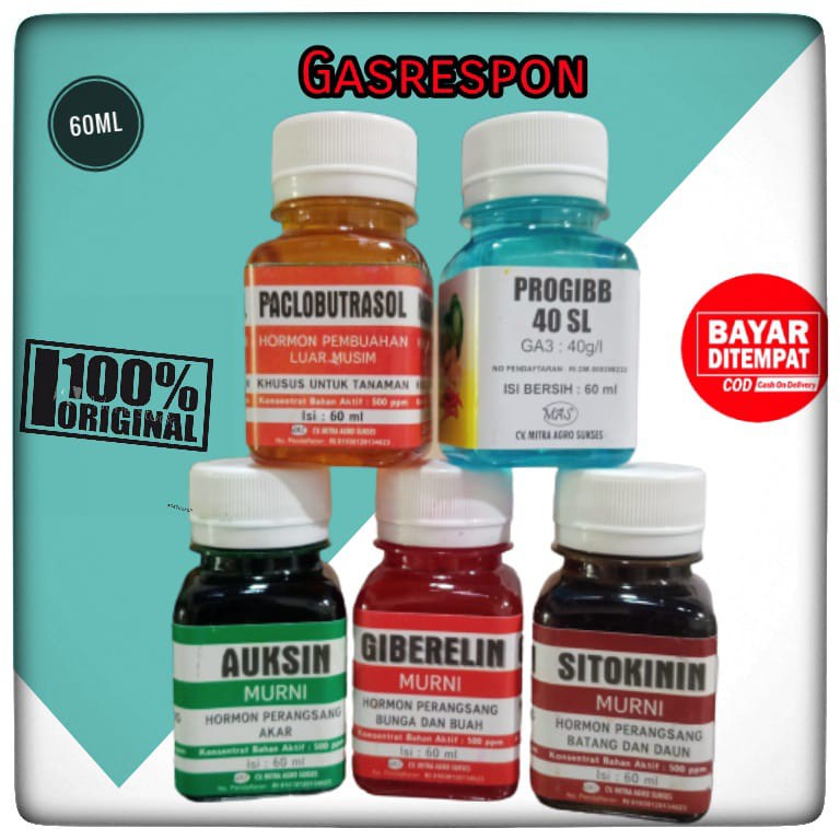 Jual Zpt Tanaman hormon lengkap variasi giberelin auksin sitokinin ...