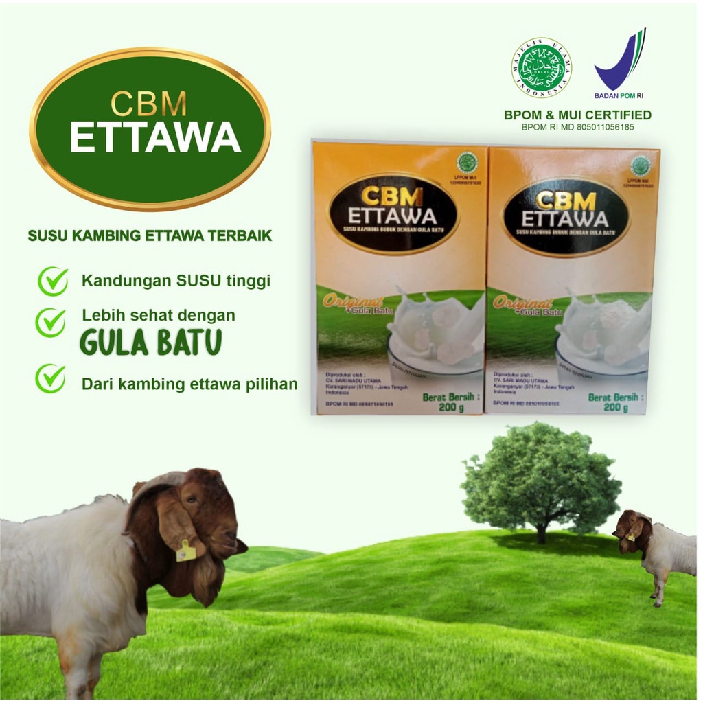 Jual ETAWA GOLD SUSU KAMBING 100% MURNI GULA BATU | Shopee Indonesia